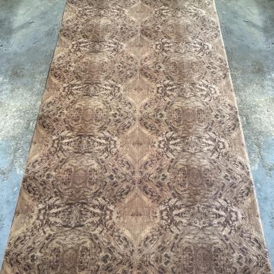 Cina Prezzo di fabbrica 4 * 8 piedi di fascia alta nero noce burl legno rivestimento mobili pannelli murali porta rivestimento legno in vendita