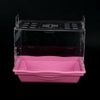 China Breathable Large Plastic Double Layer Hamster Cage 37mm Length for Small Pets for sale