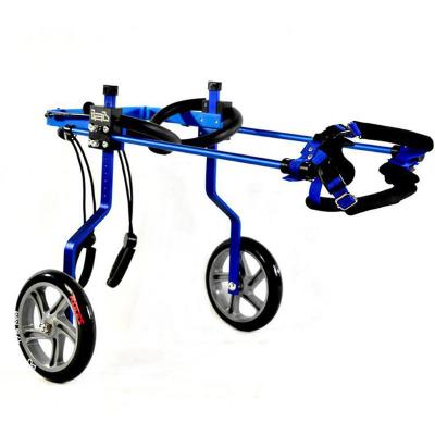 China OEM ODM de Hondrolstoel van het Roestvrij staal Regelbare Huisdier voor Gehandicapte Hind Legs Te koop