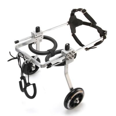 China OEM ODM de Hondrolstoel van het Roestvrij staal Regelbare Huisdier voor Gehandicapte Hind Legs Te koop