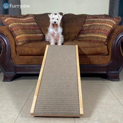 Cina L'animale domestico piegante di legno di Zoopollo dilaga per rampa del letto di slittamento dell'automobile del letto dello strato l'anti per i cani in vendita