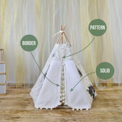 China 100% Met de hand gemaakt DIY Tipi voor Wasbare het Fret van de Konijnenegel Te koop