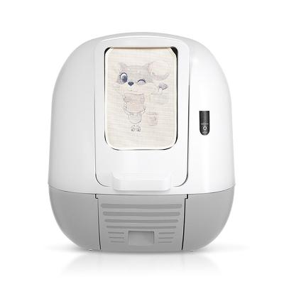 中国 十分に封じられた自浄式のスマートなネコ用のトイレのZoopollo電子ペット プロダクト 販売のため
