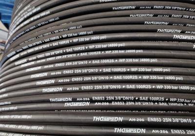 Cina Tubo flessibile idraulico della treccia del cavo 2SN dell'en 853 in vendita