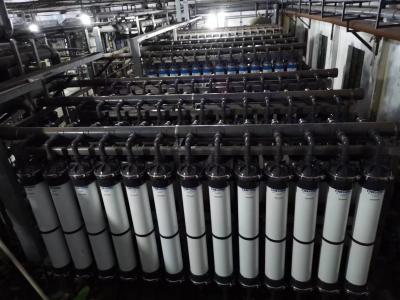 Cina Sistema di depurazione delle acque 1.3mm uF per depurazione delle acque con il materiale di PVDF in vendita