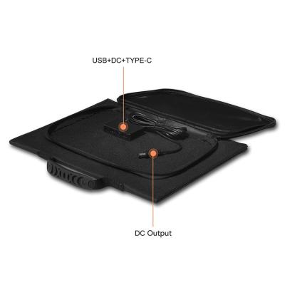 China Stroomcentrale 30W maatgrootte opvouwbaar zonnepaneel met CE/FCC/ROHS/PET-certificaat Te koop
