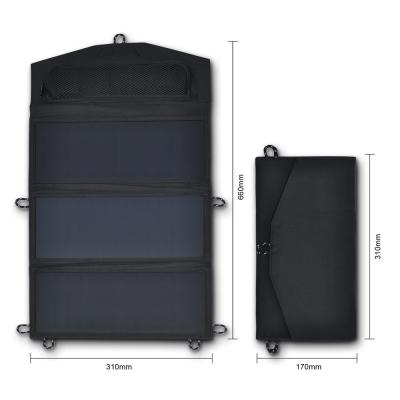 Cina Backpacking pieghevole pannello solare copertura Mono Perc 21W in vendita
