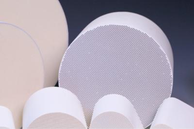 China Cordierite Honeycomb Ceramic Substrates for Exhaust Gas Purifier for sale