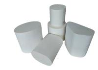 China White Alumina Ceramic Substrate , Honeycomb Ceramic Filter For Car / Motorcycle for sale