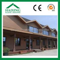 China Fireproof PVC Wall Siding Profile 20 Year UV Resistant Exterior Cladding for sale