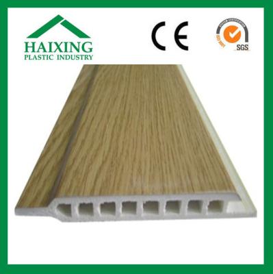 Cina Prodotto in PVC composito 3d rivestimento di pareti esterne WPC rivestimento laterale texture di legno e schiuma di PVC in vendita
