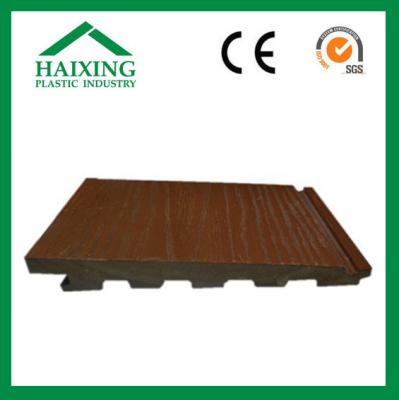 Cina Prodotto in PVC composito 3d rivestimento di pareti esterne WPC rivestimento laterale texture di legno e schiuma di PVC in vendita