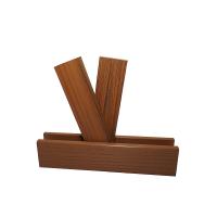 China PVC Foam Square Post 100mm x 100mm Wood Grain Embossed for Durable Ceiling Decking for sale