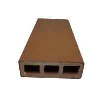 China PVC Foam Square Post 100mm x 100mm Wood Grain Embossed for Durable Ceiling Decking for sale