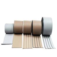 China Fireproof Soft PVC Boat Deck Flooring 50mm x 5mm x 25m Teak Grey Marine Grade for sale