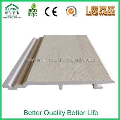 China Buiten plastic composiet WPC wandkant in 150mm * 19mm Grootte met houten textuur optie Te koop
