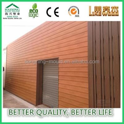 China Buiten plastic composiet WPC wandkant in 150mm * 19mm Grootte met houten textuur optie Te koop