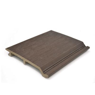 China 140mm*22mm Co-extrusie 3d Plastic wandpanelen voor PVC-wandbekleding voor buitengebouwen Te koop