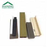 China Customized PVC WPC Door Frames Fireproof 60mm Thermal Insulation Energy Efficient Profiles for sale