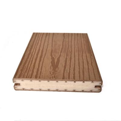 Cina 2.5m/3.3m Larghezza WPC/PVC Decking Panel Pavimento in legno senza vite CE Anti-UV per lungo periodo in vendita