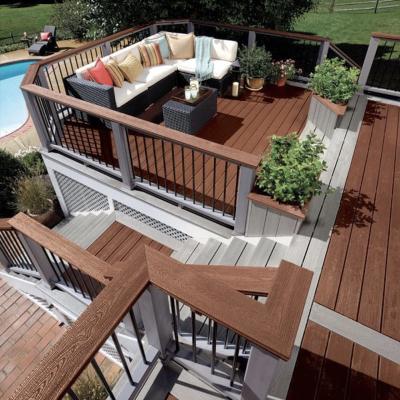 Cina PVC 140mm*25mm ASA Scaffolding Decking Board Pavimenti di ingegneria in vendita