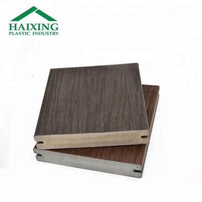 Cina Beyond WPC Floor Hotsale Teak sintetico PVC Decking Outdoor 3D Composite per pavimentazione in vendita