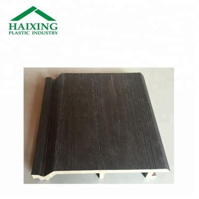 Cina Decorazione per pareti di supporto fai da te con pannello composito in legno e plastica pannello bianco in WPC 100mm*10mm in vendita