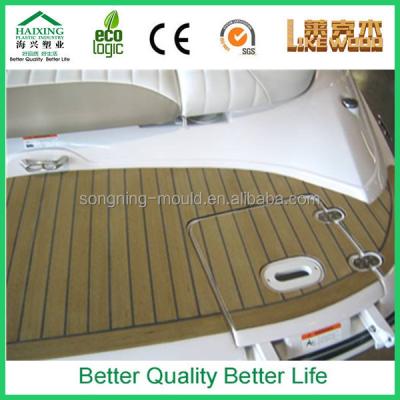 Cina Estrussione esterna Soft PVC Barca Deck Il Perfetto Teak Sintetico Deck Materiale di aggiornamento in vendita