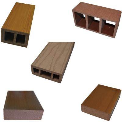China Acessórios de piso PVC externo WPC piso joist Keel para trabalho pesado e de longa duração à venda