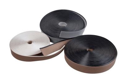 Cina 25 metri/rollo Anti UV PVC Yacht Teak Pavimento in teak/grigio Lunghezza 25 metri/rollo in vendita