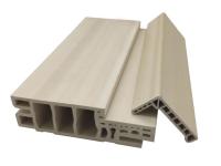 China Customized PVC WPC Door Window Frames with 20 Year Durability and Online Technical Support for sale