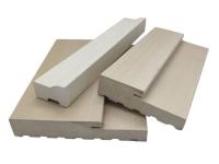 China Customized PVC WPC Door Window Frames with 20 Year Durability and Online Technical Support for sale