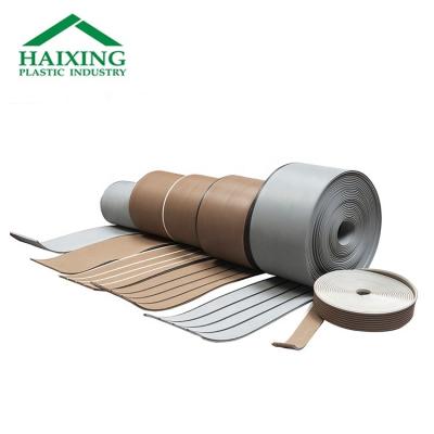 China Piso de teca de PVC para piso de barco para uma opção durável e de baixa manutenção à venda