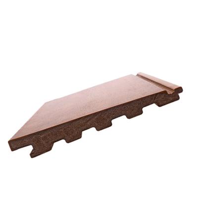 Cina Rivestimento e facciata in legno composito per esterni in stile design moderno Villa Casa esterno in vendita