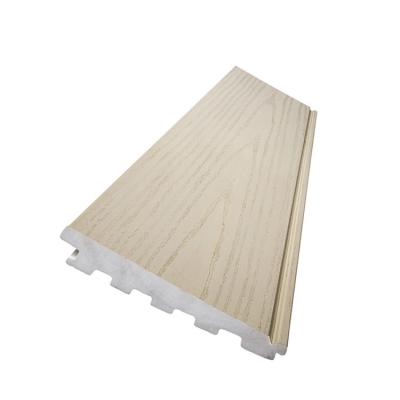 Cina Rivestimento e facciata in legno composito per esterni in stile design moderno Villa Casa esterno in vendita