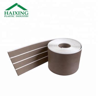 Cina 190 mm larghezza soffitto in PVC morbido per ponte di barca Teak Design Marino pavimento di sicurezza in vinile in vendita
