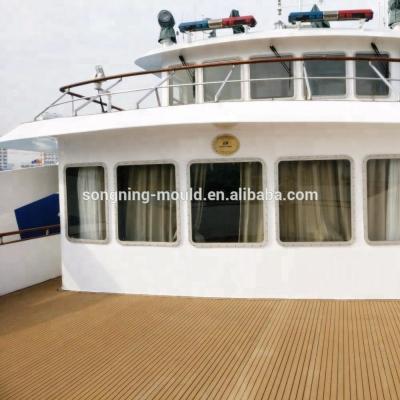 Cina 190 mm larghezza soffitto in PVC morbido per ponte di barca Teak Design Marino pavimento di sicurezza in vinile in vendita