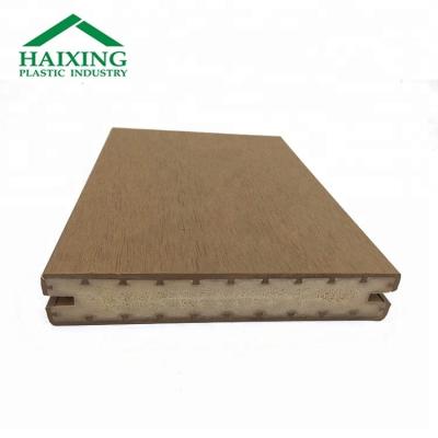Cina Ingegneria avanzata pavimenti da giardino in PVC esterno pavimenti in legno elastico composito estruso in vendita