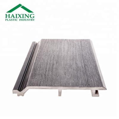 China Extrusion Technique Outdoor Decorative WPC Wall Panel with PVC/WPC Material and WPC for sale