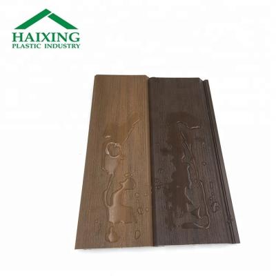 Cina Pannelli da parete in WPC in legno plastico composito resistente all'acqua esterni 3D pannelli da parete in plastica in vendita