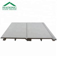 China PVC WPC Wood Plastic Composite Siding Panel 100-180mm Width for Exterior Wall Cladding for sale