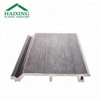China PVC WPC Wood Plastic Composite Siding Panel 100-180mm Width for Exterior Wall Cladding for sale