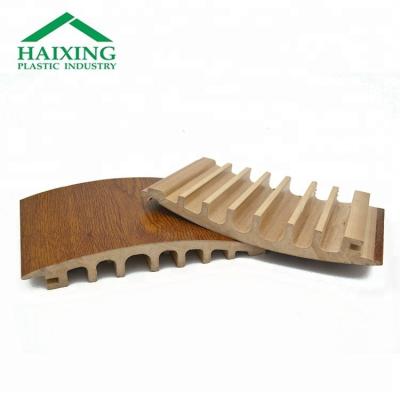 Cina 180mm*26mm PVC/WPC Decking esterno di ingegneria ambientale con opzioni personalizzate in vendita