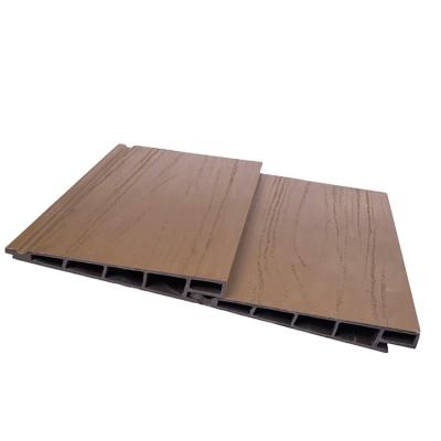 Cina 150 mm*23 mm PVC/WPC pannelli compositi per pareti esterne con funzione di isolamento termico in vendita