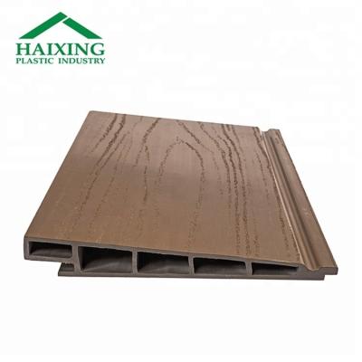 Cina 150 mm*23 mm PVC/WPC pannelli compositi per pareti esterne con funzione di isolamento termico in vendita