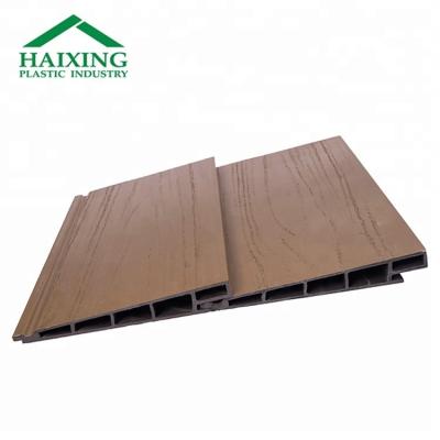 Cina 150 mm*23 mm PVC/WPC pannelli compositi per pareti esterne con funzione di isolamento termico in vendita