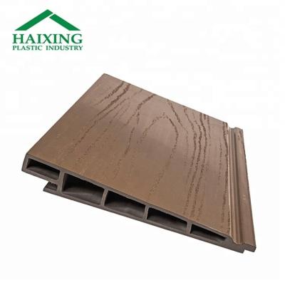Cina 150 mm*23 mm PVC/WPC pannelli compositi per pareti esterne con funzione di isolamento termico in vendita