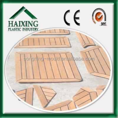 China Deck de iate de PVC sintético macio de largura de 45 mm para instalações ao ar livre à venda