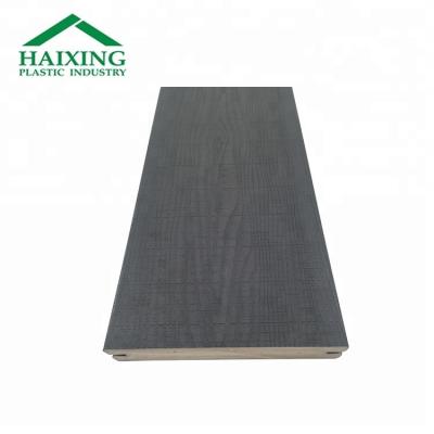 Cina 4m di lunghezza Tessitura in legno opzionale PVC composito/WPC pavimento da balcone per esterni in vendita
