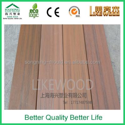 Cina Pavimenti compositi in legno e plastica rimovibili con copertura anti-UV e superficie da spazzolamento in vendita
